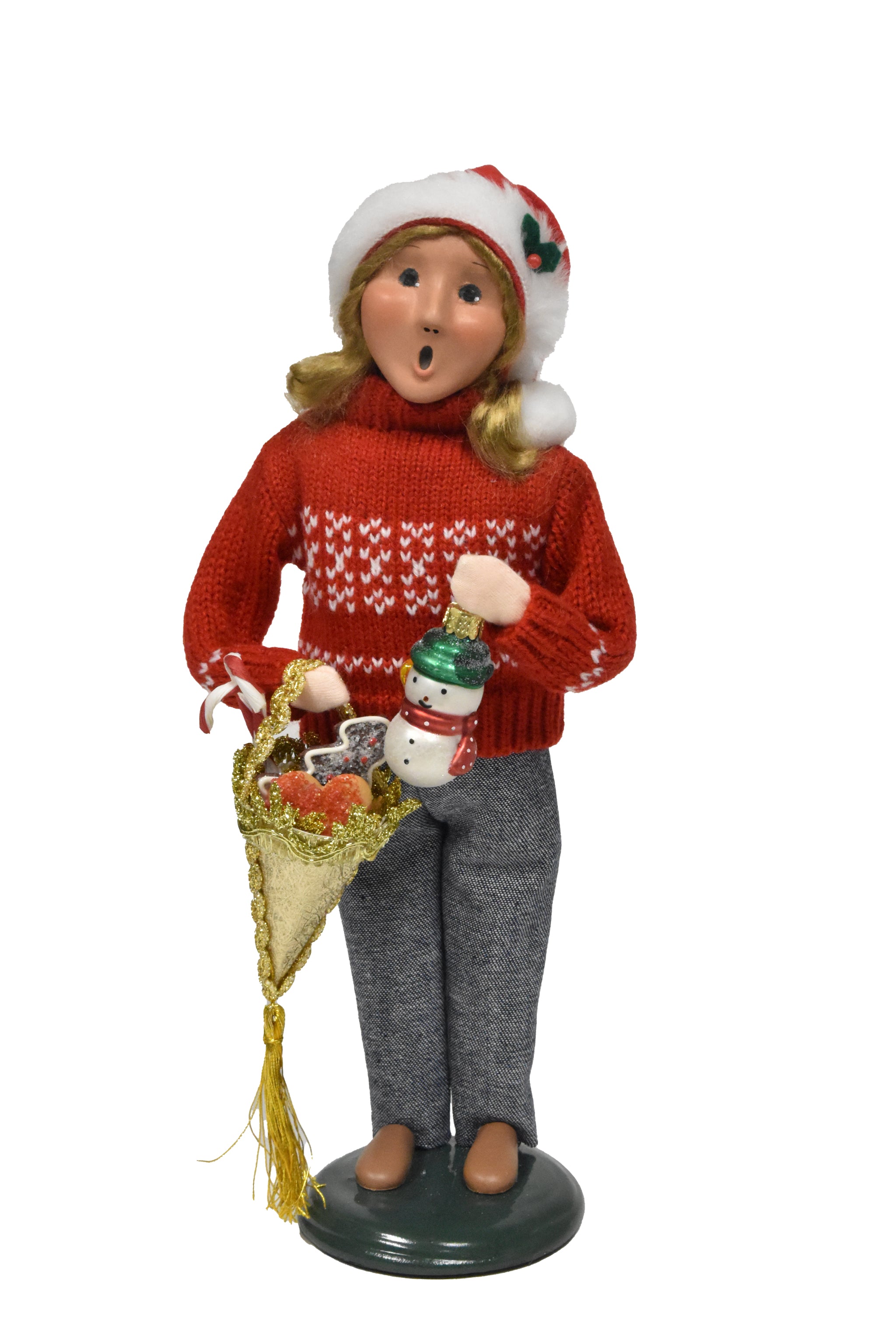 Decorating Family Woman Caroler, Christmas Figurine – Byers' Choice LTD.