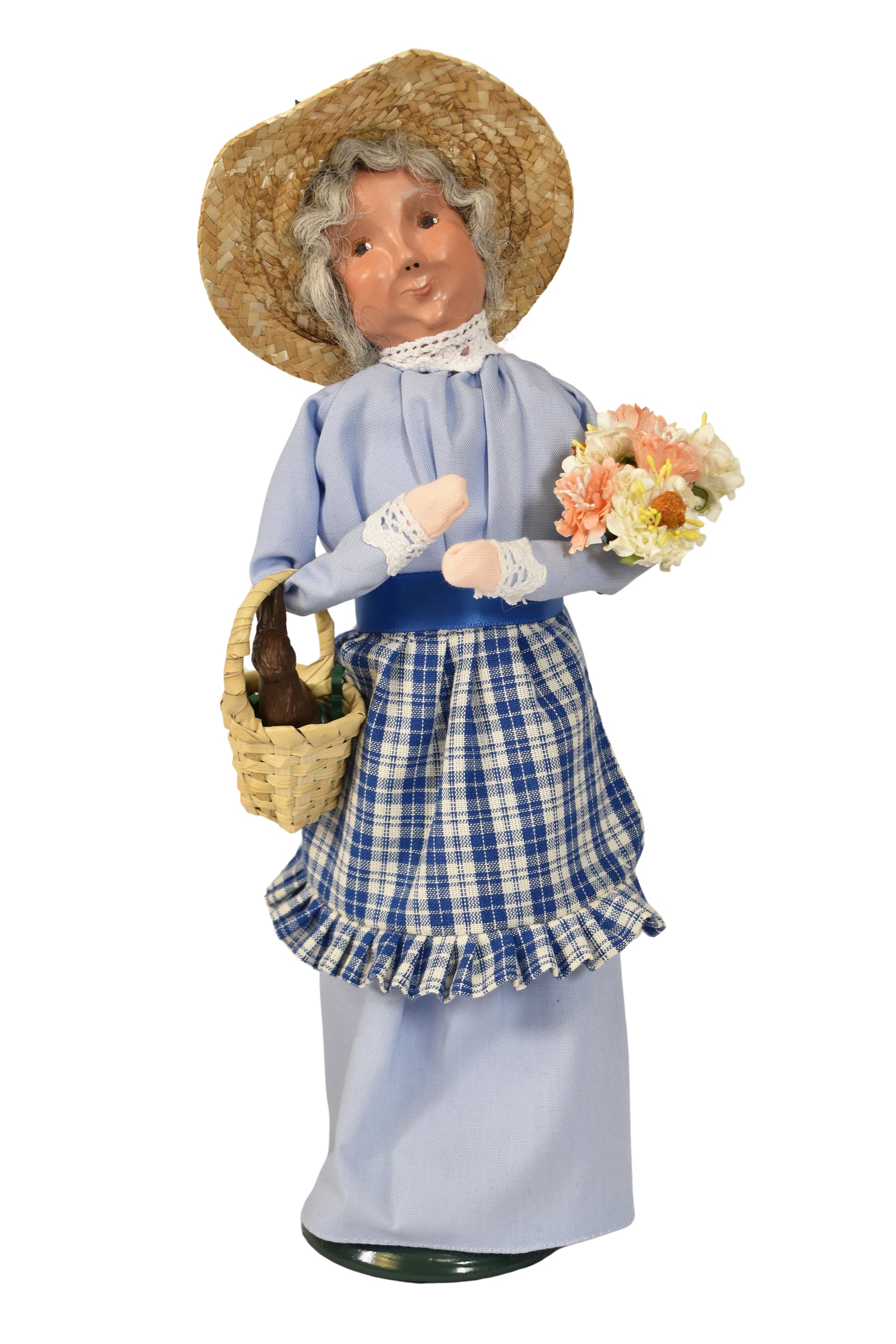 Easter Grandmother Caroler Doll, Byers' Choice Easter Figurine – Byers ...