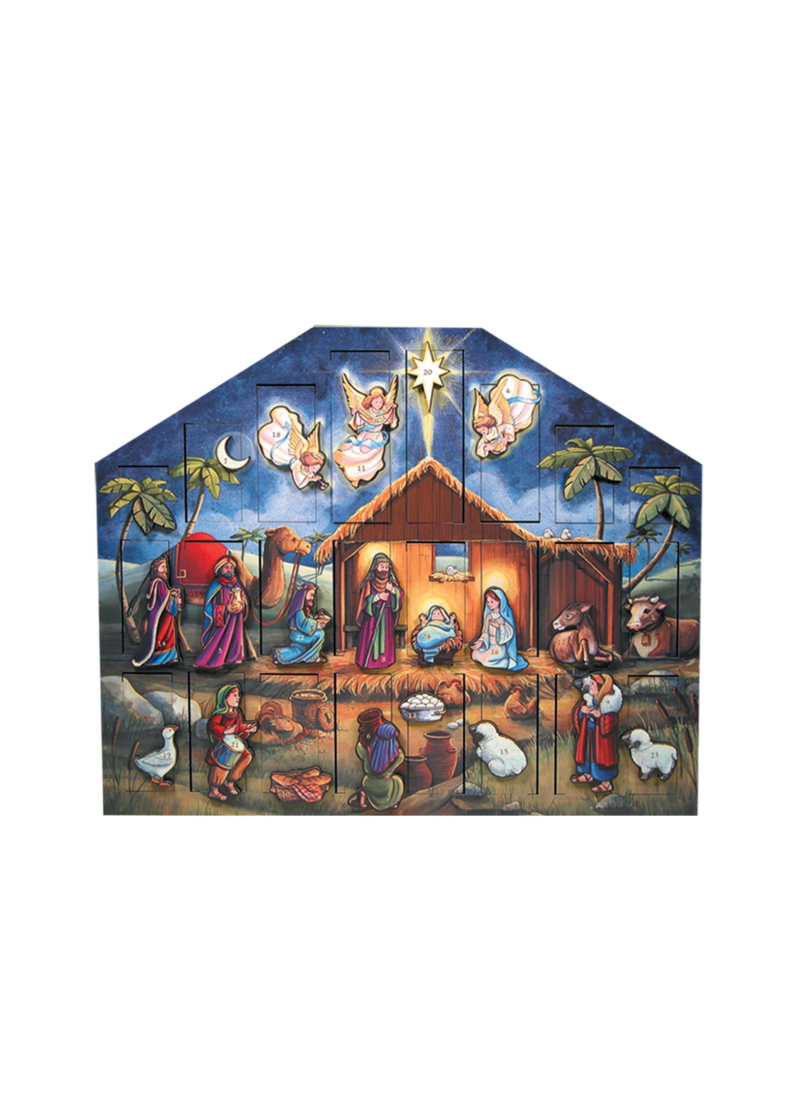 2018 Nativity Advent Calendar – Byers' Choice LTD.